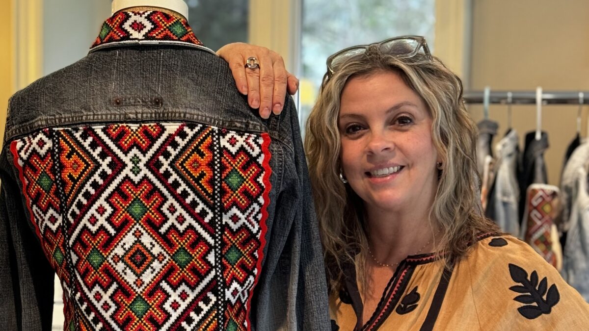 Vintage Denim and Ukrainian Embroidery: Creating Fashion Statements ...