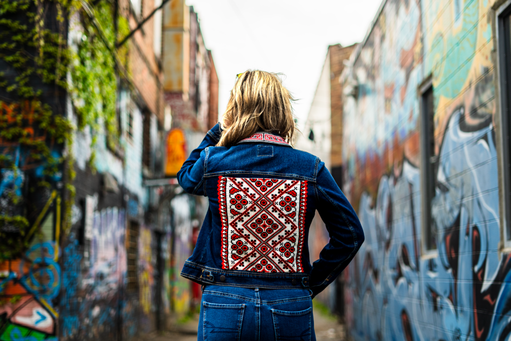 Vintage Denim and Ukrainian Embroidery: Creating Fashion Statements ...
