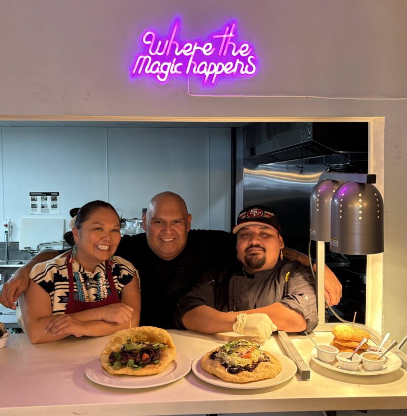 The Bite: Three Sisters Salad at The Frybread Lounge - Azure Road